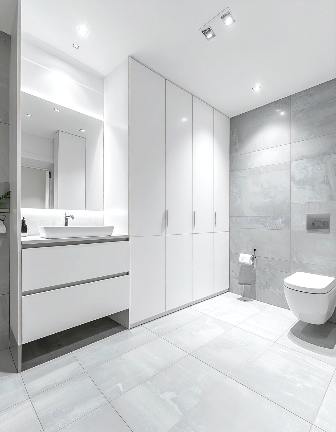 30 Smart Square Bathroom Layout Ideas to Optimize Space - Restored Style